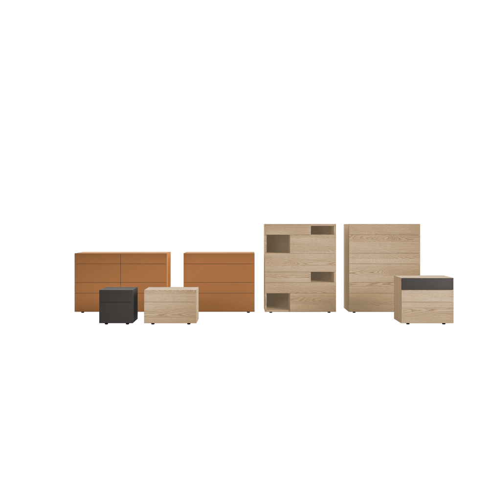 Presotto Bedroom Wing chest of drawers bedside drawers