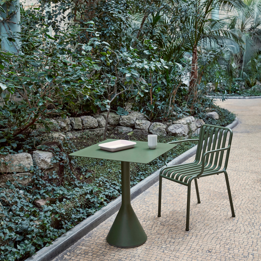 Hay Palissade Outdoor Cone Square table